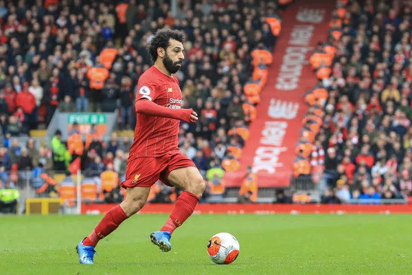 Mohamed Salah Liverpool Action Game – Stock Editorial Photo ...