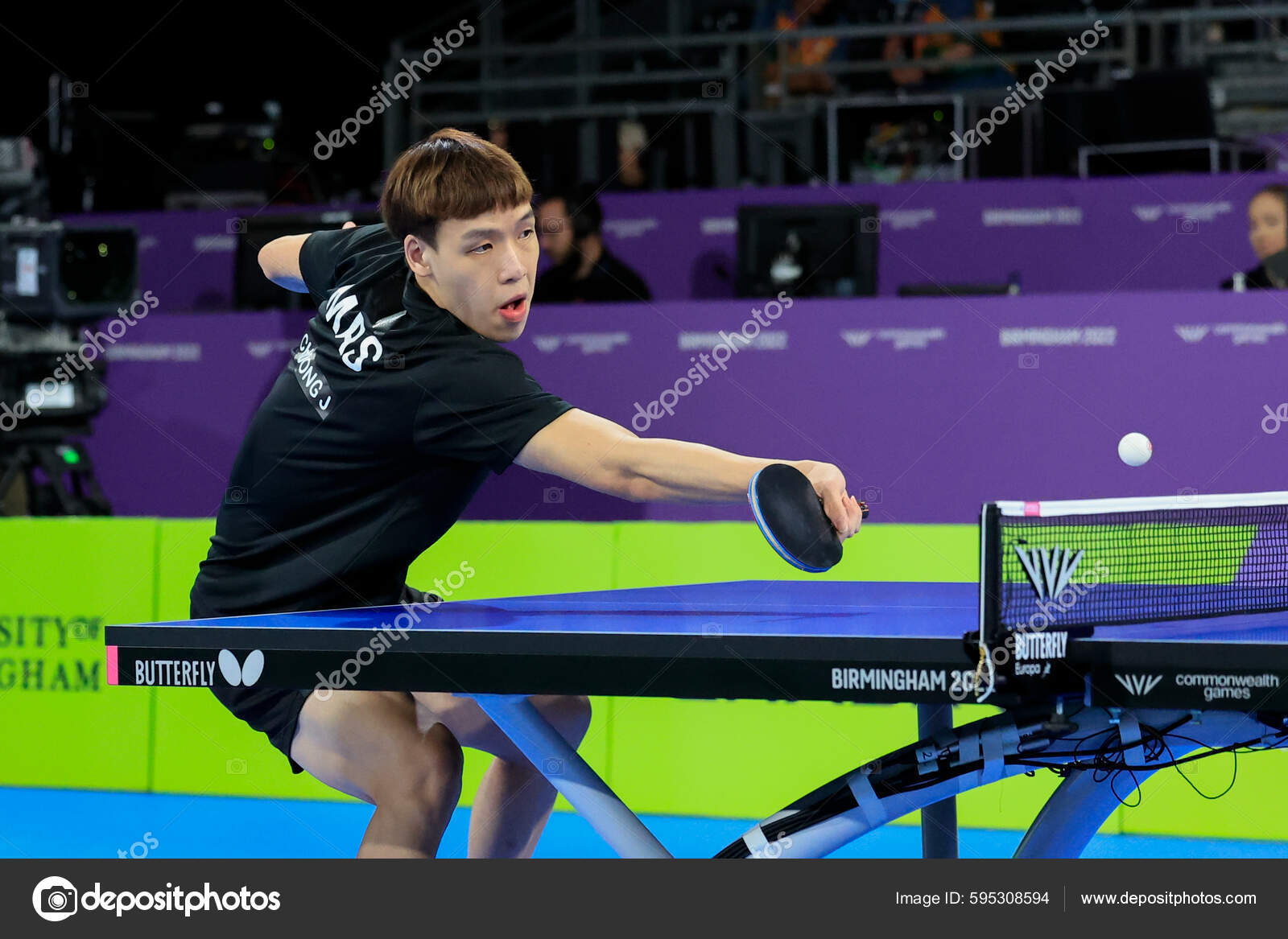 Javen Choong Malaysia Returns Serve – Stock Editorial Photo ...