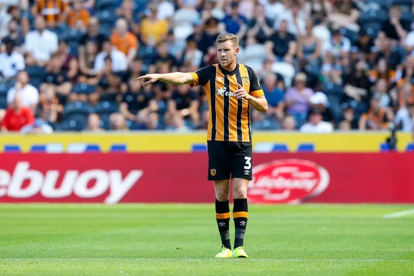 Greg Docherty Hull City Shoots Sky Bet Championship Match Wigan – Stock ...