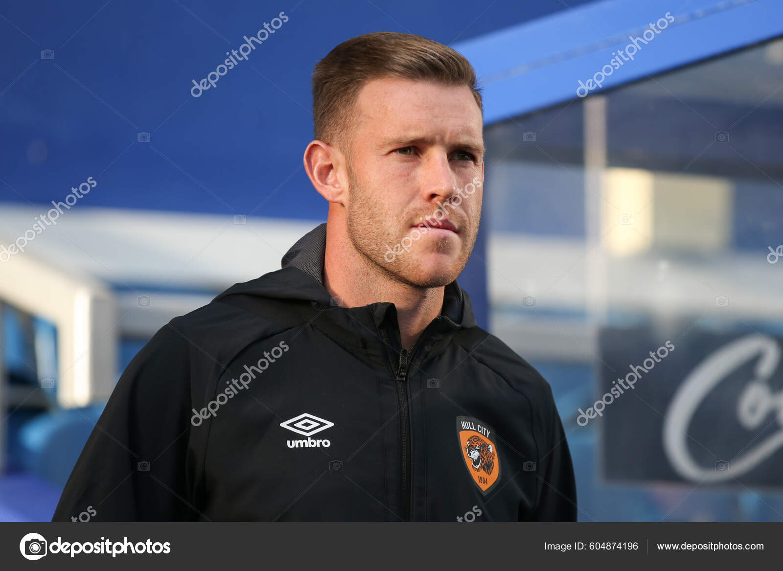 Hull City Player Callum Elder Arrives Stadium — Stock Editorial Photo ...