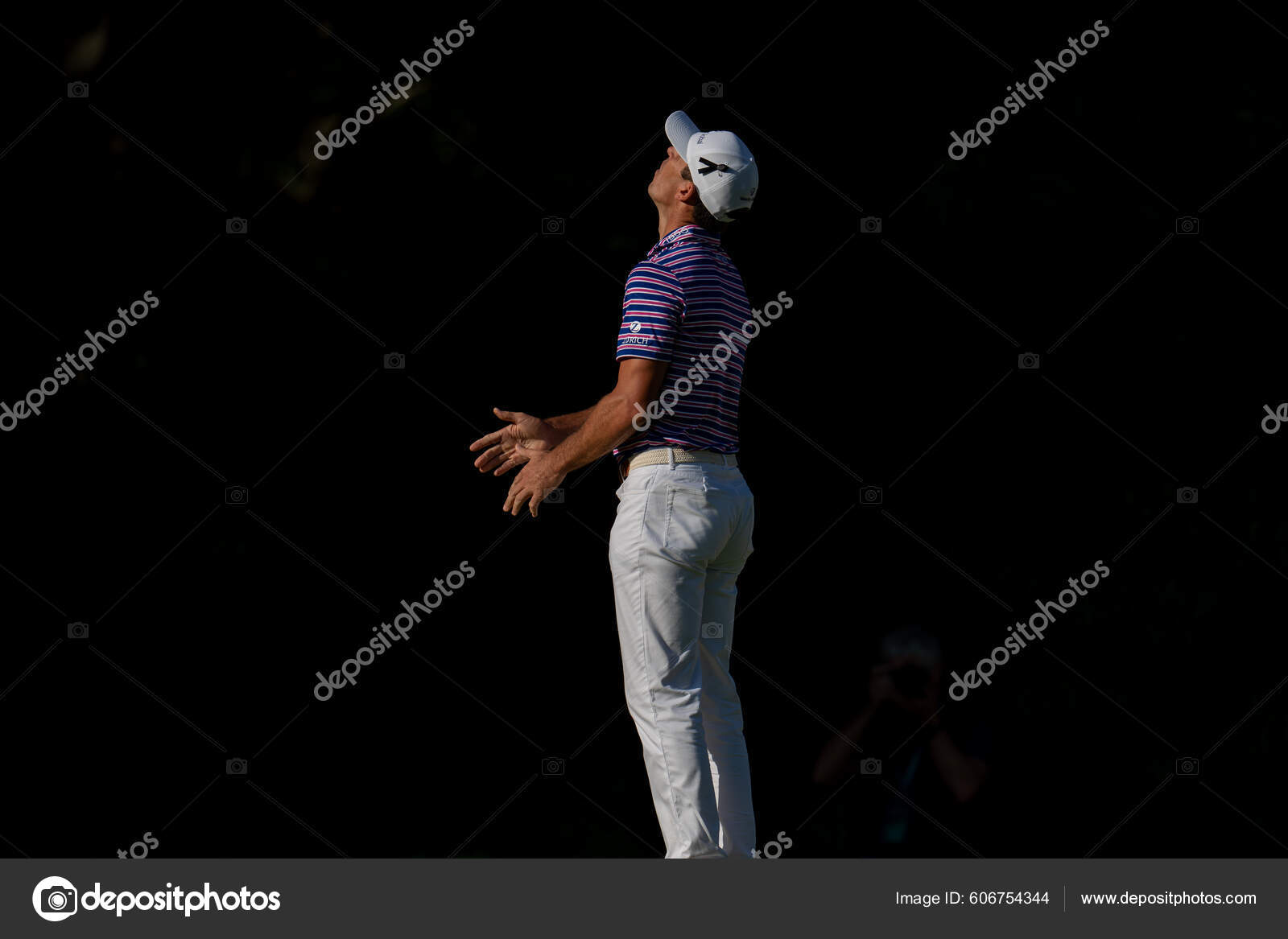 Billy Horschel Usa Throws His Putter Air Bmw Pga Championship — Stock ...