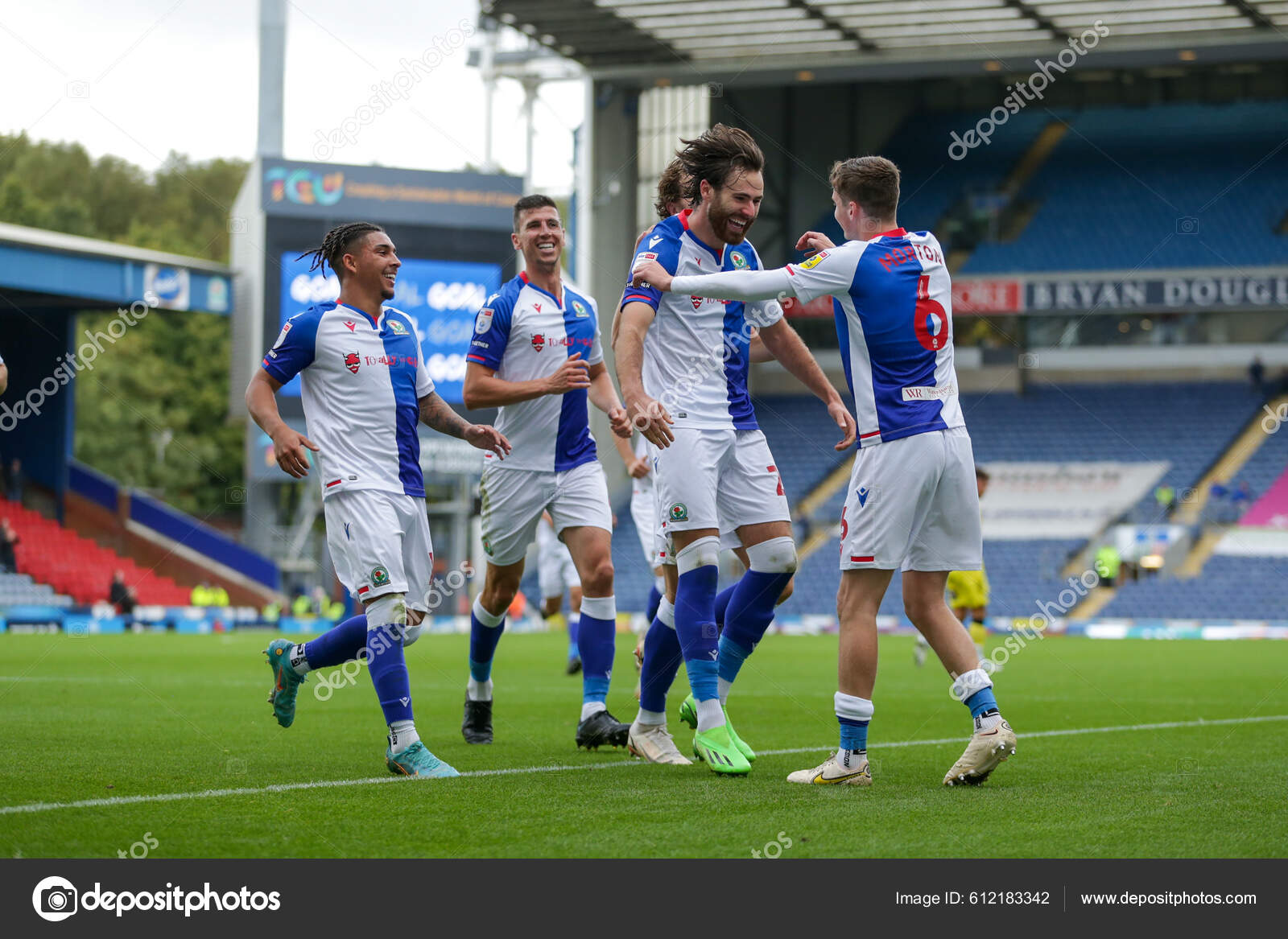 Ben Brereton Diaz Blackburn Rovers Celebrates His Goal Make Sky – Stock ...
