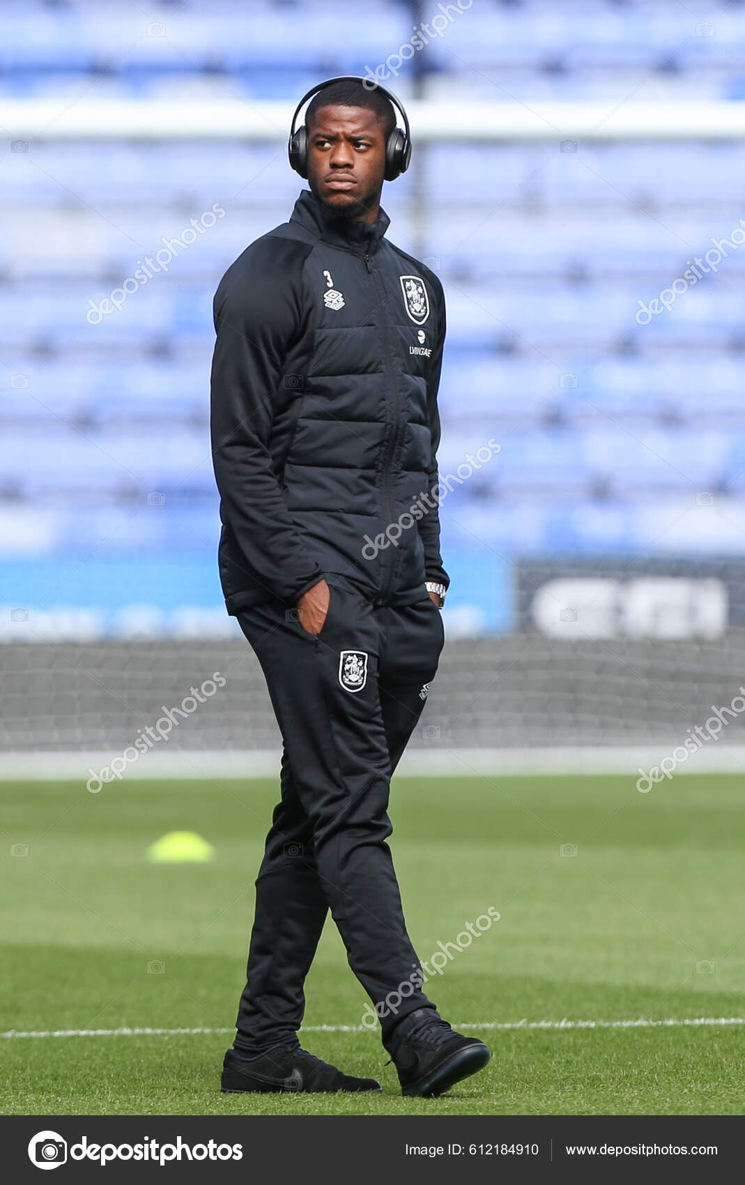 Luke Mbete Tabu Huddersfield Town Arrives Stadium Sky Bet Championship ...