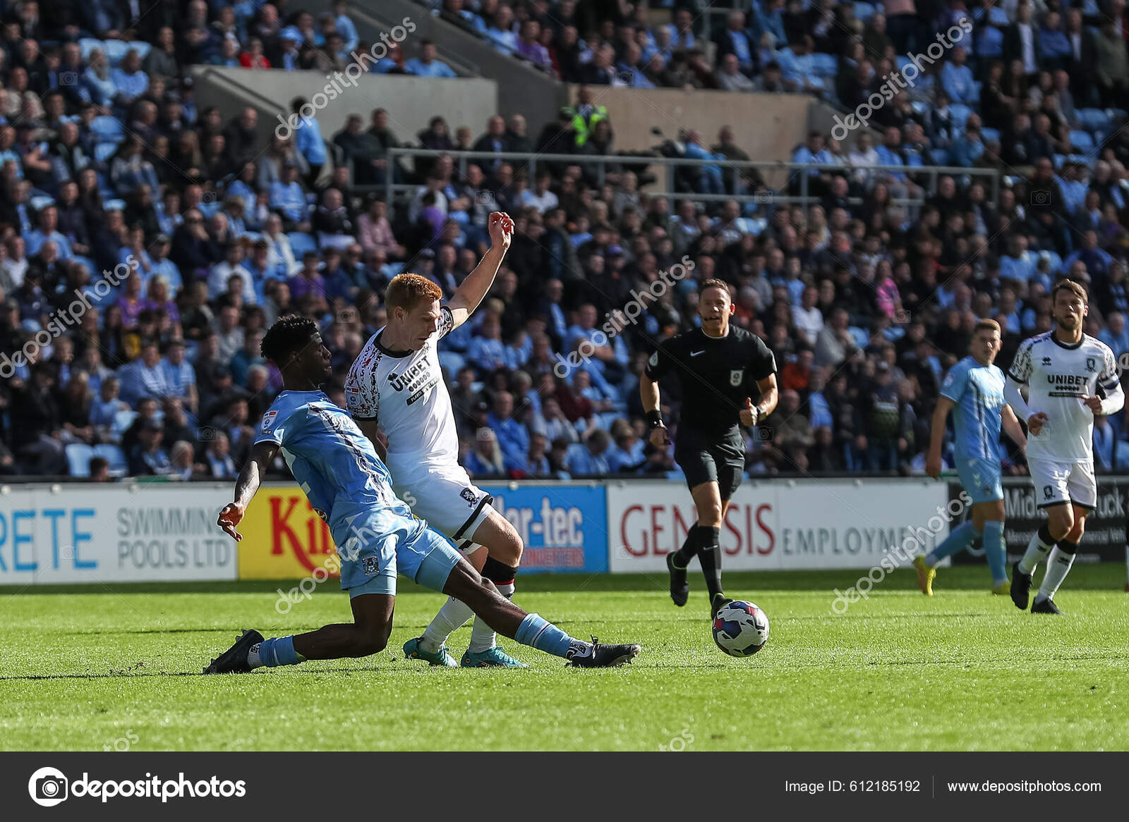 Duncan Watmore Middlesbrough Tackled Jonathan Panzo Coventry City Sky ...