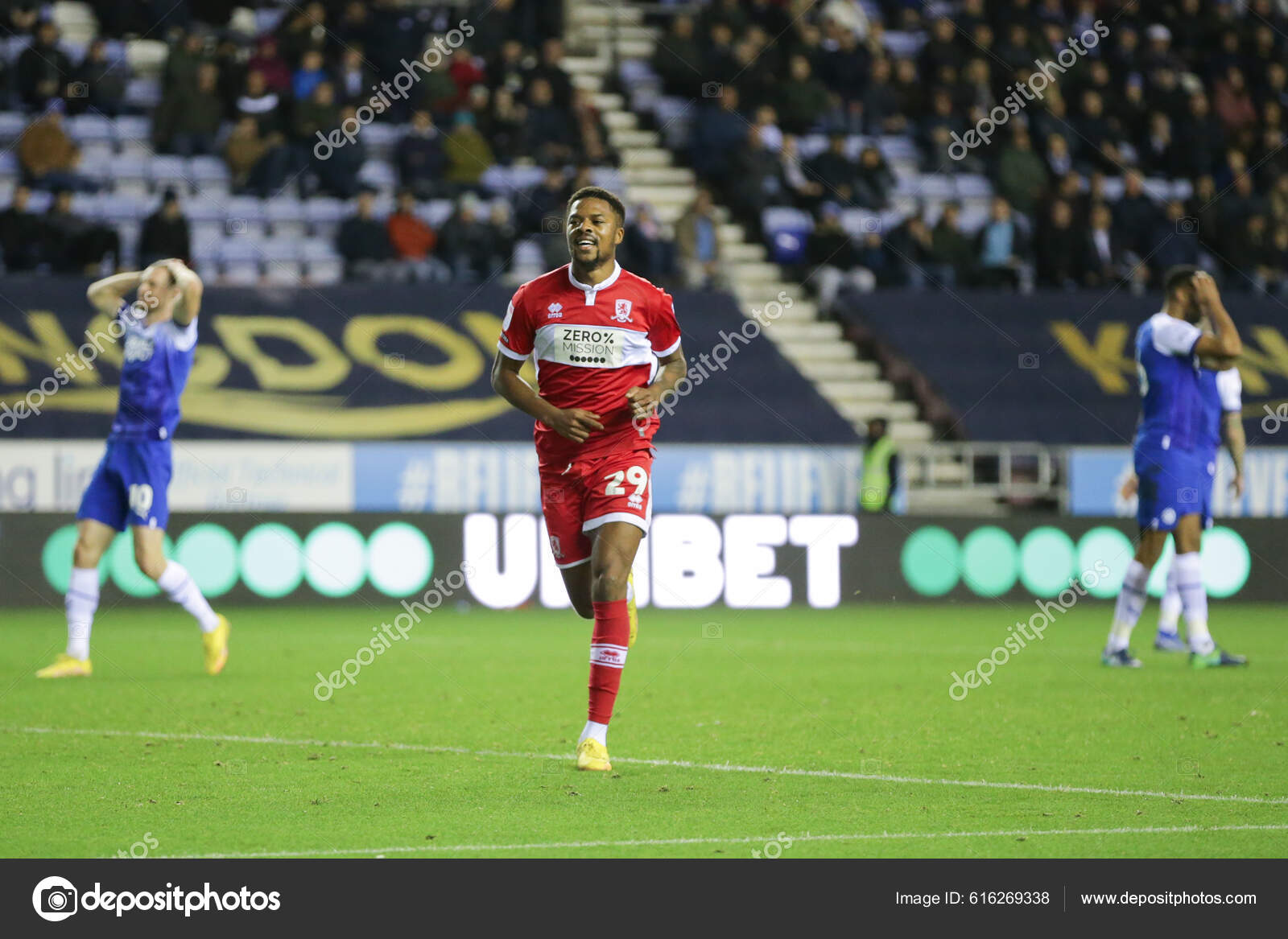 Chuba Akpom Middlesbrough Celebrates His Goal Make Sky Bet Championship ...