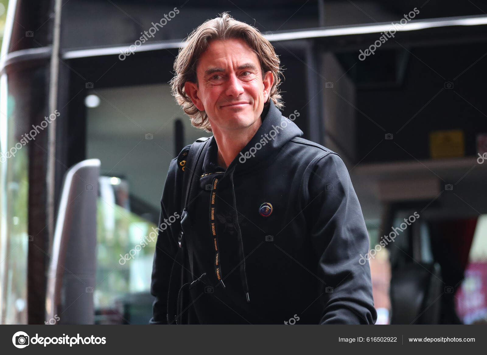 Thomas Frank Manager Brentford Ahead Premier League Match Aston Villa ...