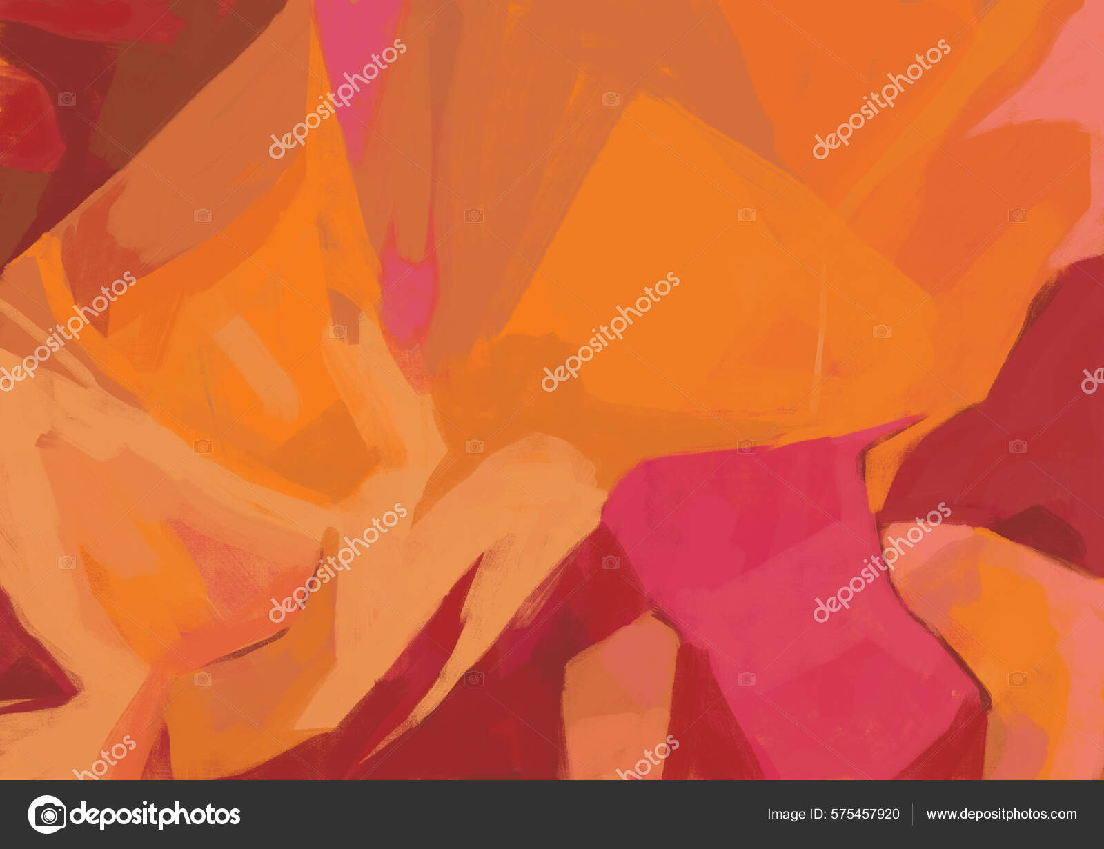 Energetic Paint Texture Large Brush Stroke Overlay Mixed Color Art ...