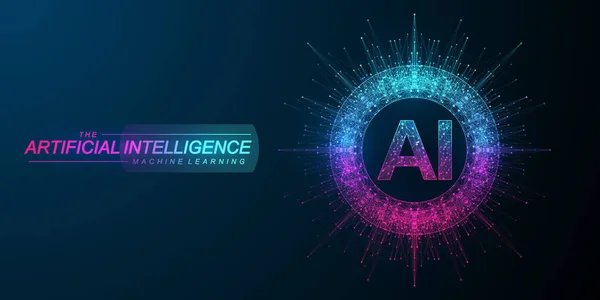 Artificial Intelligence Logo. Artificial Intelligence and Machine ...