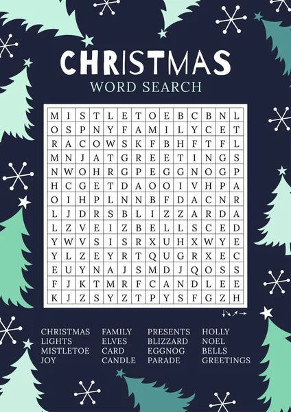 100,000 Christmas crossword puzzle Vector Images | Depositphotos