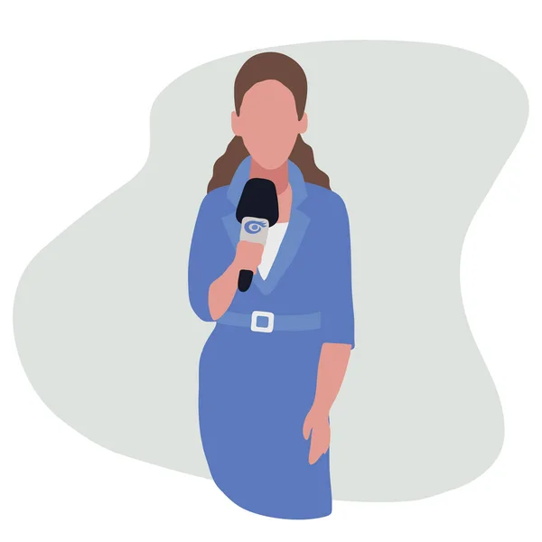 18,443,924 Female reporter Vector Images | Depositphotos