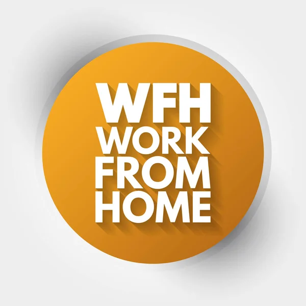 Imagens vetoriais Wfh logo | Depositphotos
