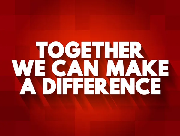 100,000 Make a difference Vector Images | Depositphotos