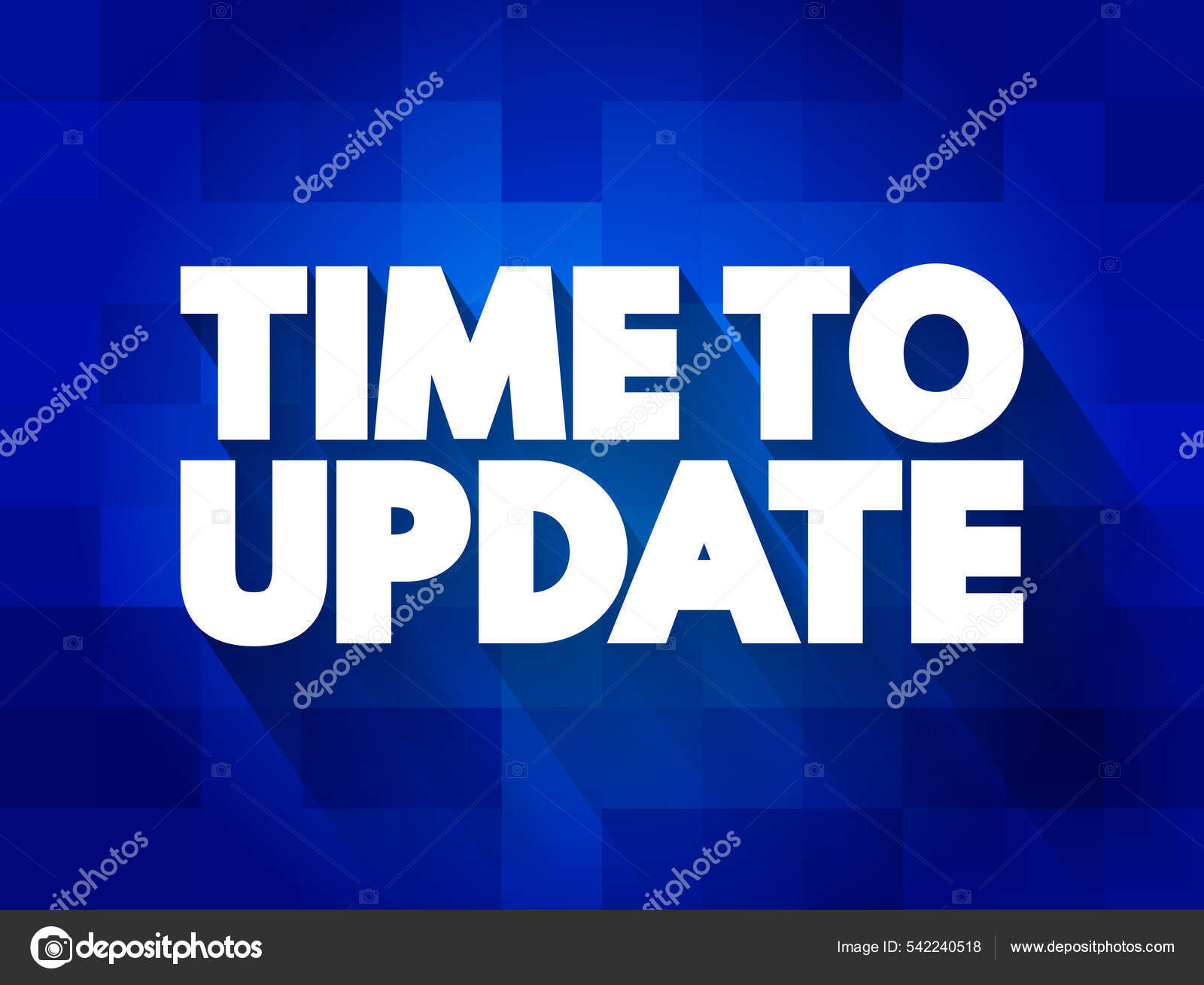 Time Update Text Quote Concept Background Stock Vector by ©dizanna ...