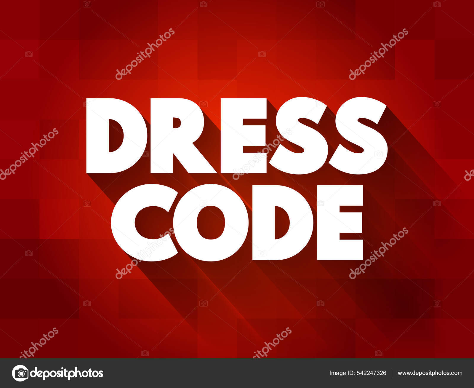 Dress Code Text Quote Concept Background Stock Vector Image by ©dizanna ...