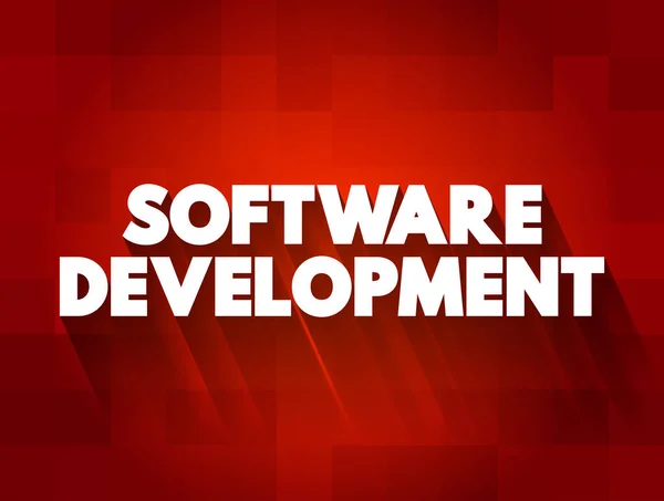 Agile Development Any Development Process Aligned Concepts Agile Manifesto Text Stock Vector by ...