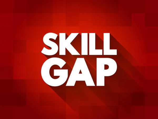Skill gap vector Vector Art Stock Images | Depositphotos