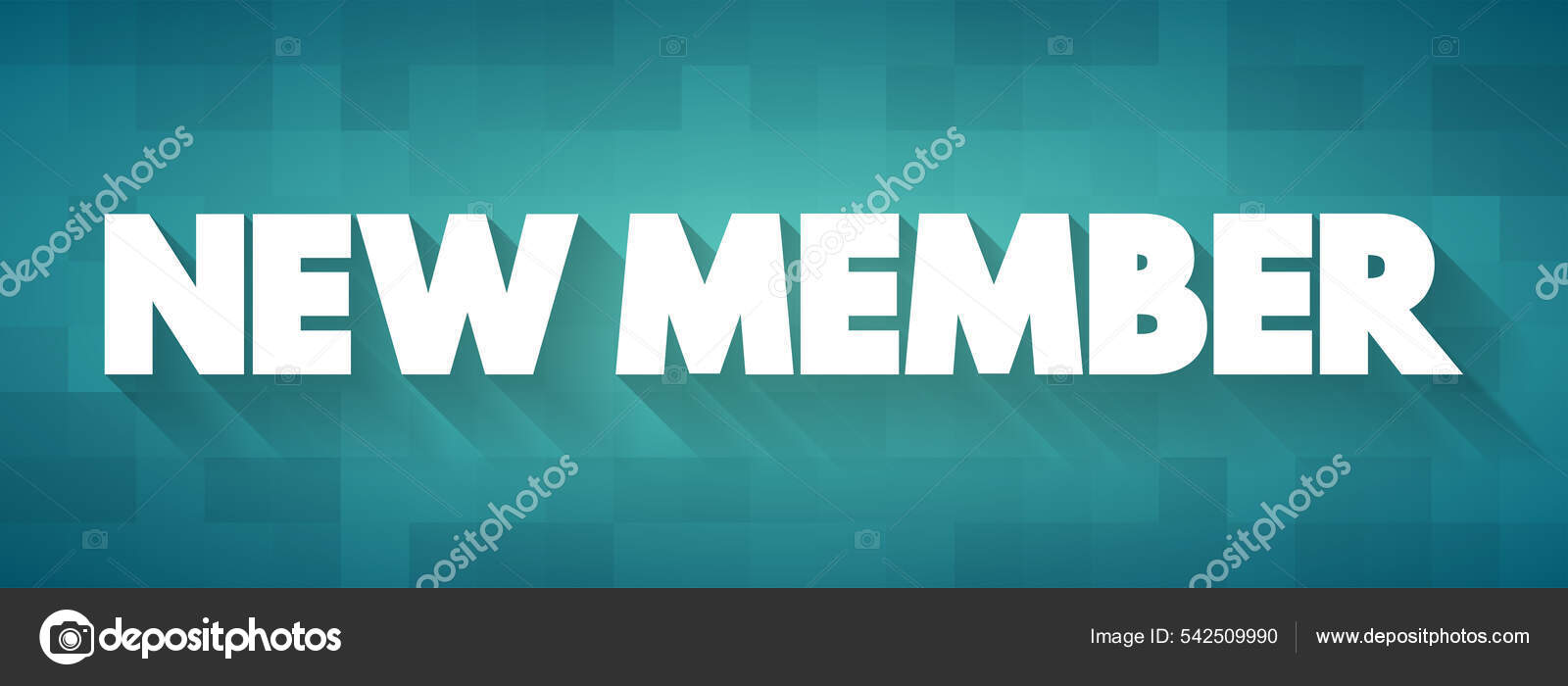 New Member Text Quote Concept Background Stock Vector by ©dizanna 542509990