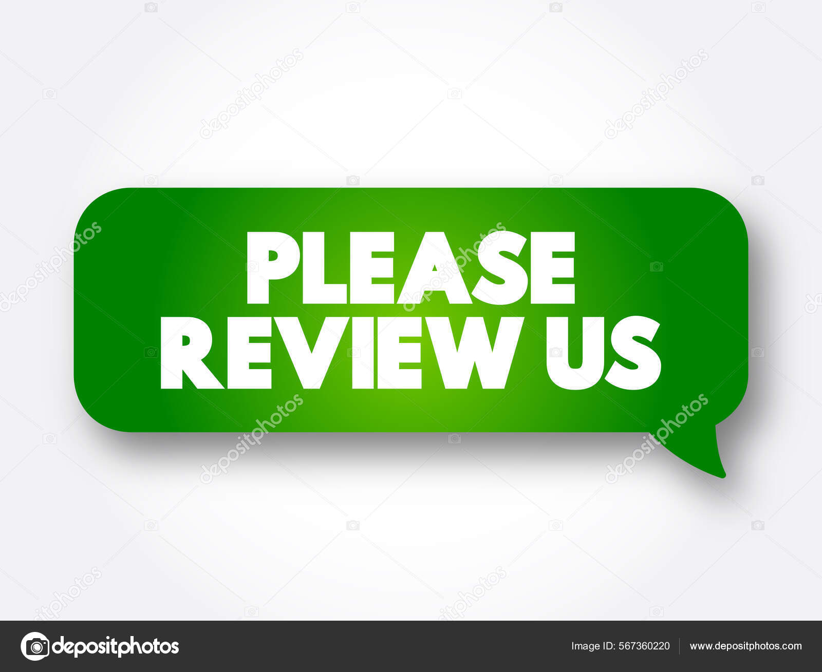 Please Review Text Message Bubble Concept Background Stock Vector Image ...