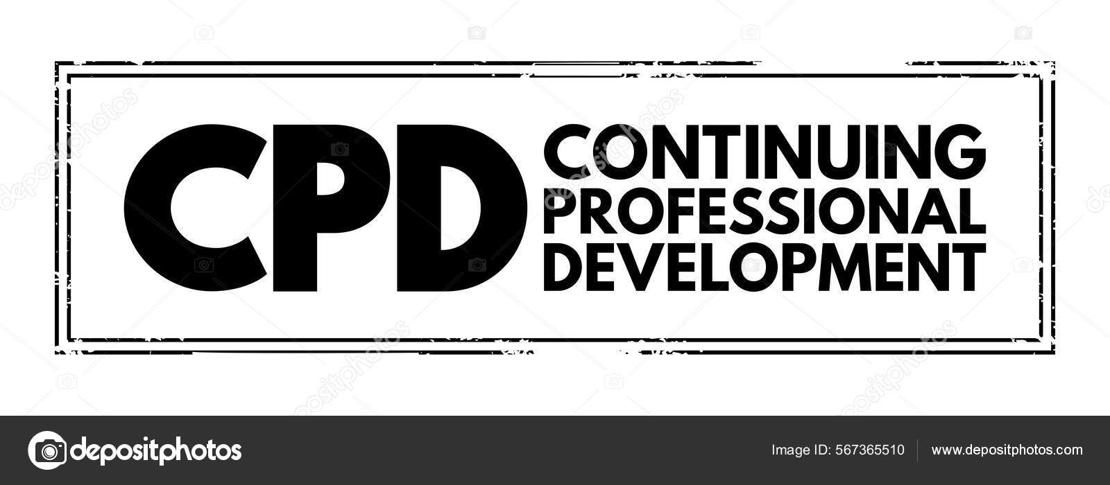 Cpd Continuing Professional Development Continuing Education Maintain ...