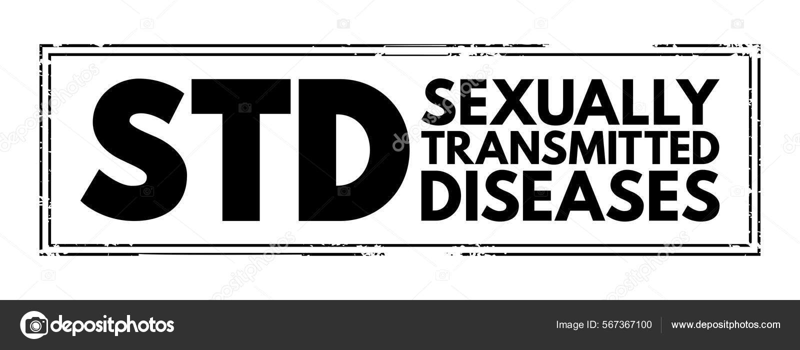 Std Sexually Transmitted Diseases Infections Passed One Person Another ...