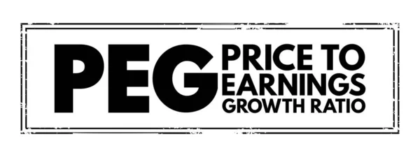 PEG Price to Earnings Growth ratio - valuation metric for determining ...