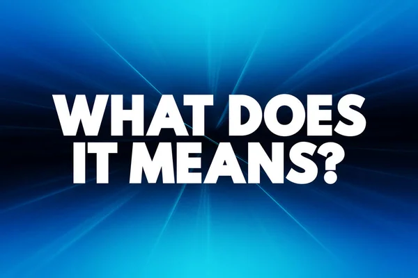 Imágenes de What does it means, fotos de What does it means sin ...