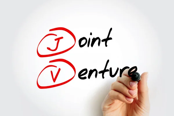 JV Joint Venture - entidad empresarial creada por dos o más partes ...