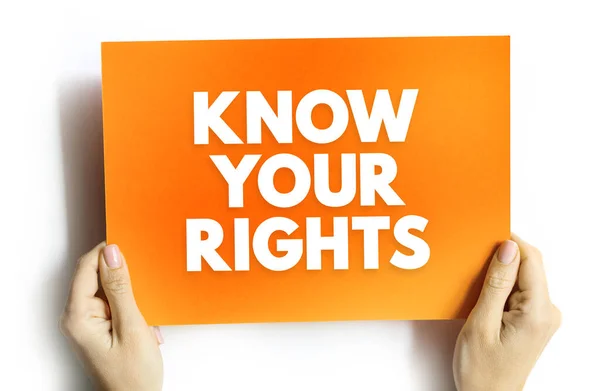 Know your rights Stock Photos, Royalty Free Know your rights Images ...
