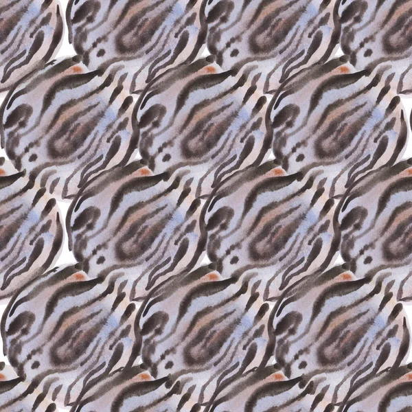 Seamless Animal Abstract Design. Indigo Cheetah Skin Pattern. Trendy ...