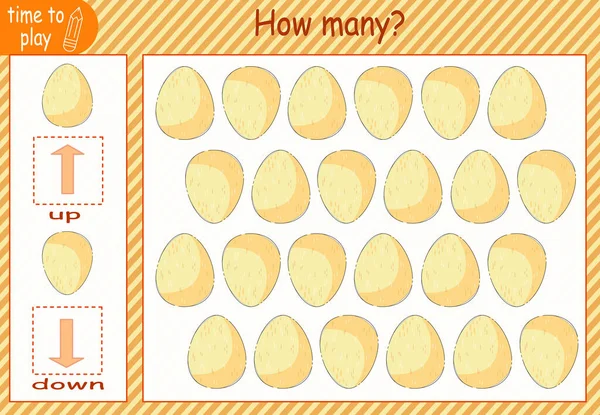 Children's Educational Game Tasks Count How Many Objects Facing Which ...