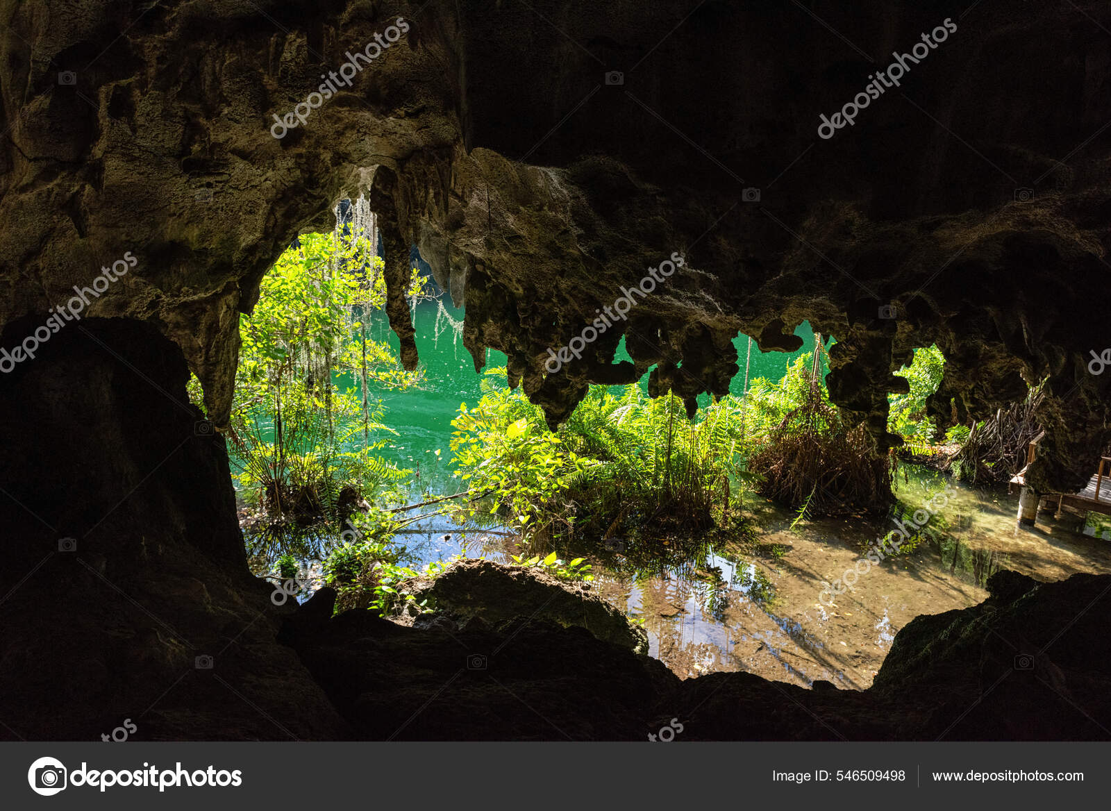 Beautiful Tropical Cave