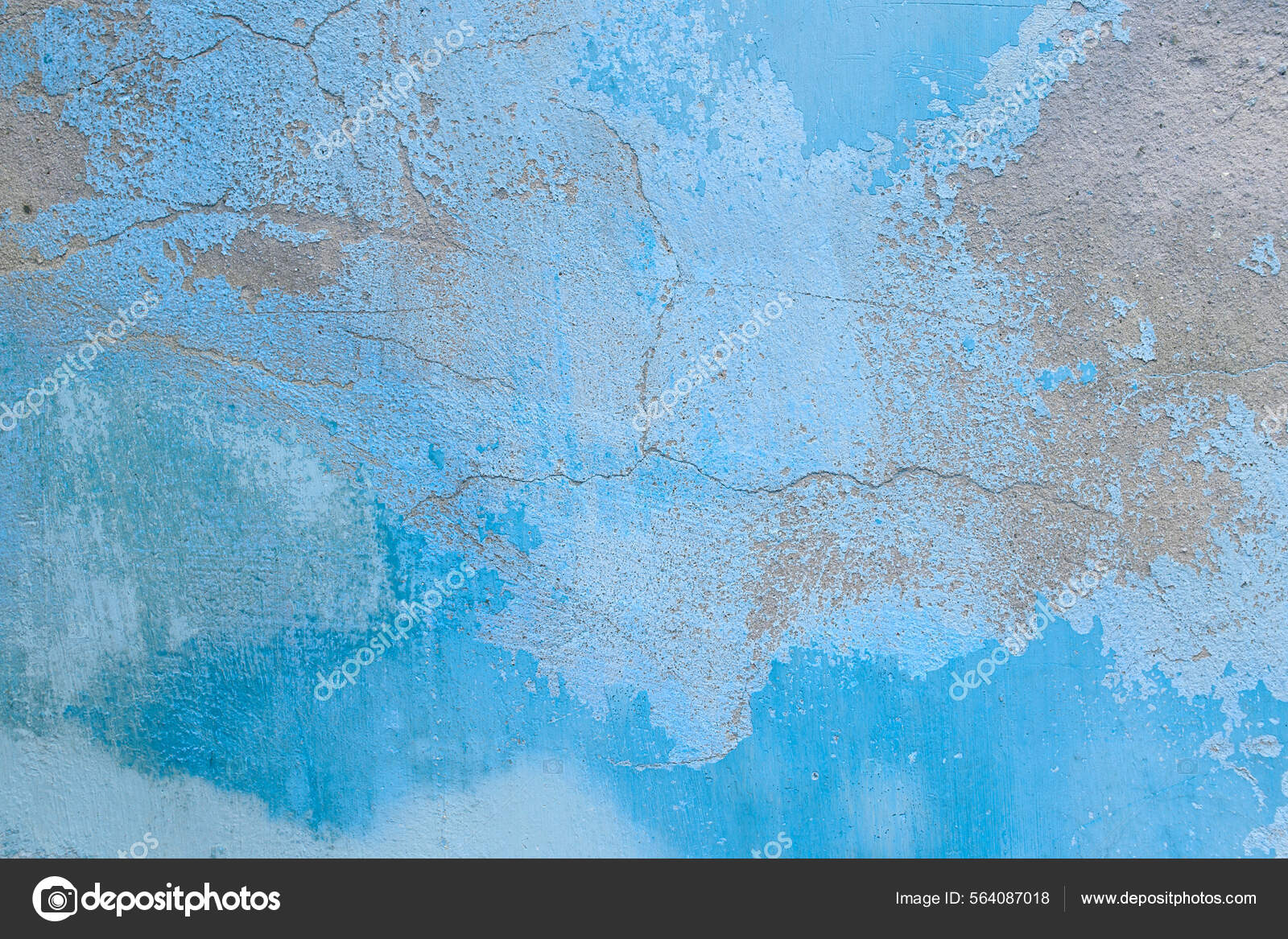 Old Flaky Wall Destroyed Plaster Renovation Old House Industrial Style ...