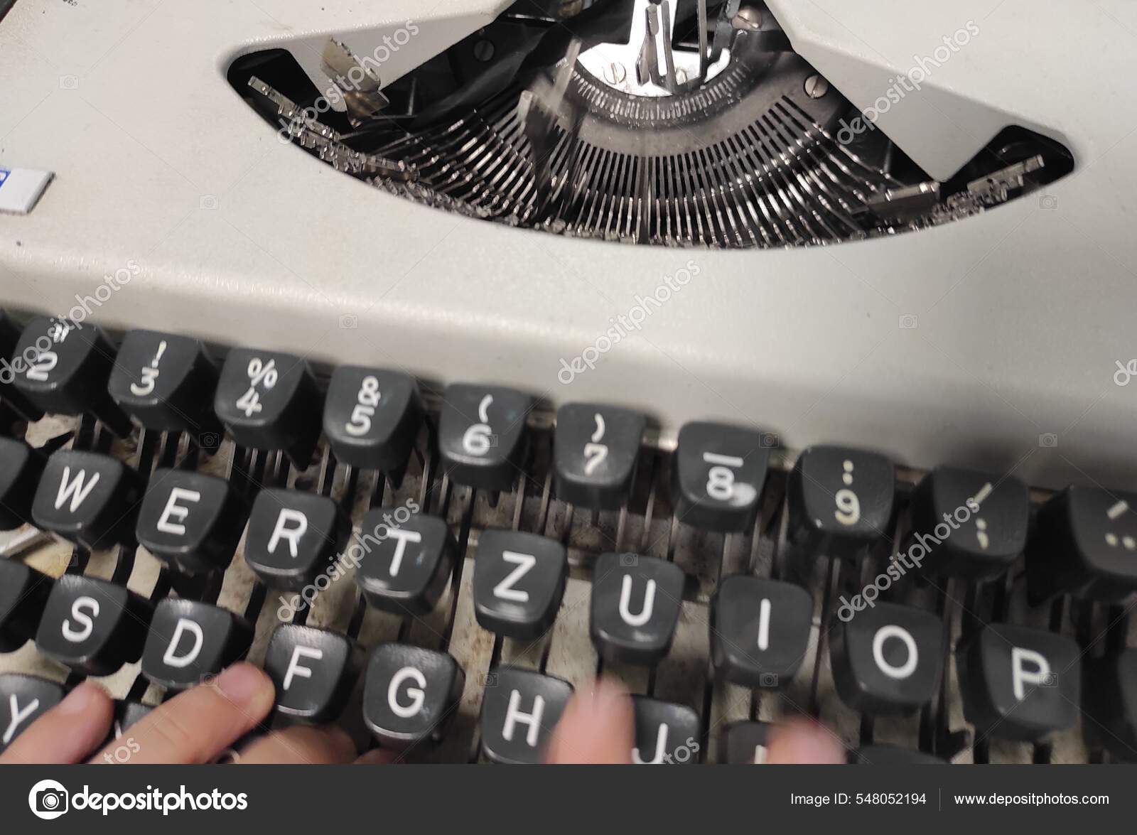 Old Typewriter Paper — Stock Photo © miroslav110 #548052194