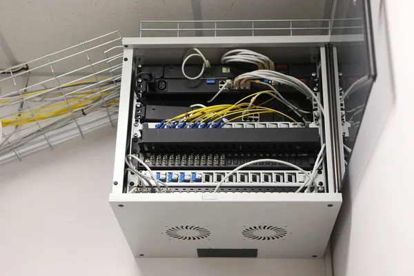 Server room rack Stock Photos, Royalty Free Server room rack Images ...