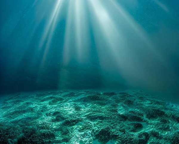 Light rays underwater Stock Photos, Royalty Free Light rays underwater ...