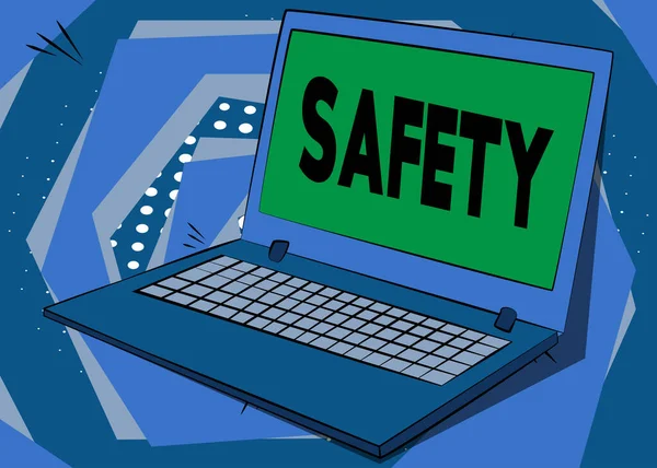 Safety when the computer images libres de droit, photos de Safety when ...