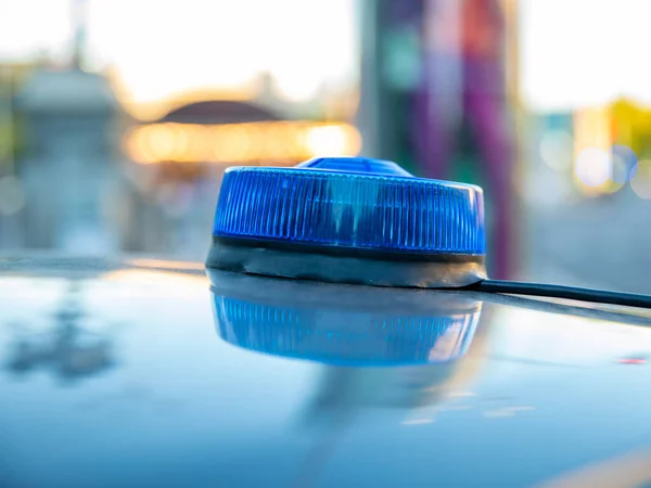 Police car blue lights Stock Photos, Royalty Free Police car blue ...