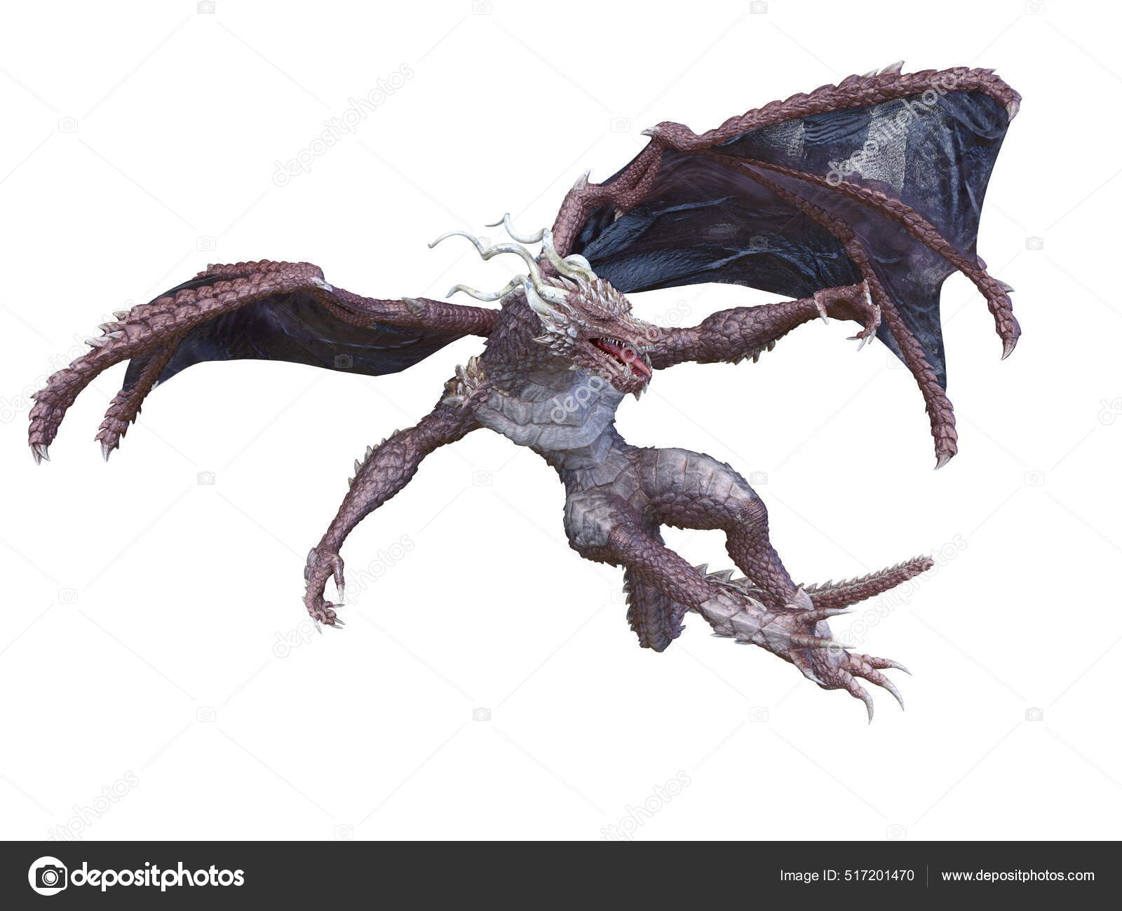 Rendering Flying Monster Stock Photo by ©TsuneoMP 517201470