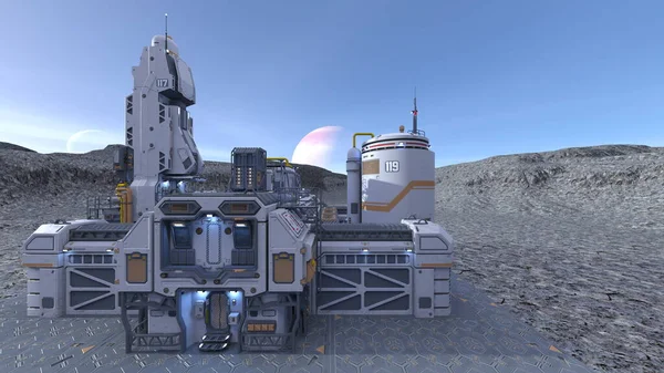 Planetary exploration base Stock Photos, Royalty Free Planetary ...