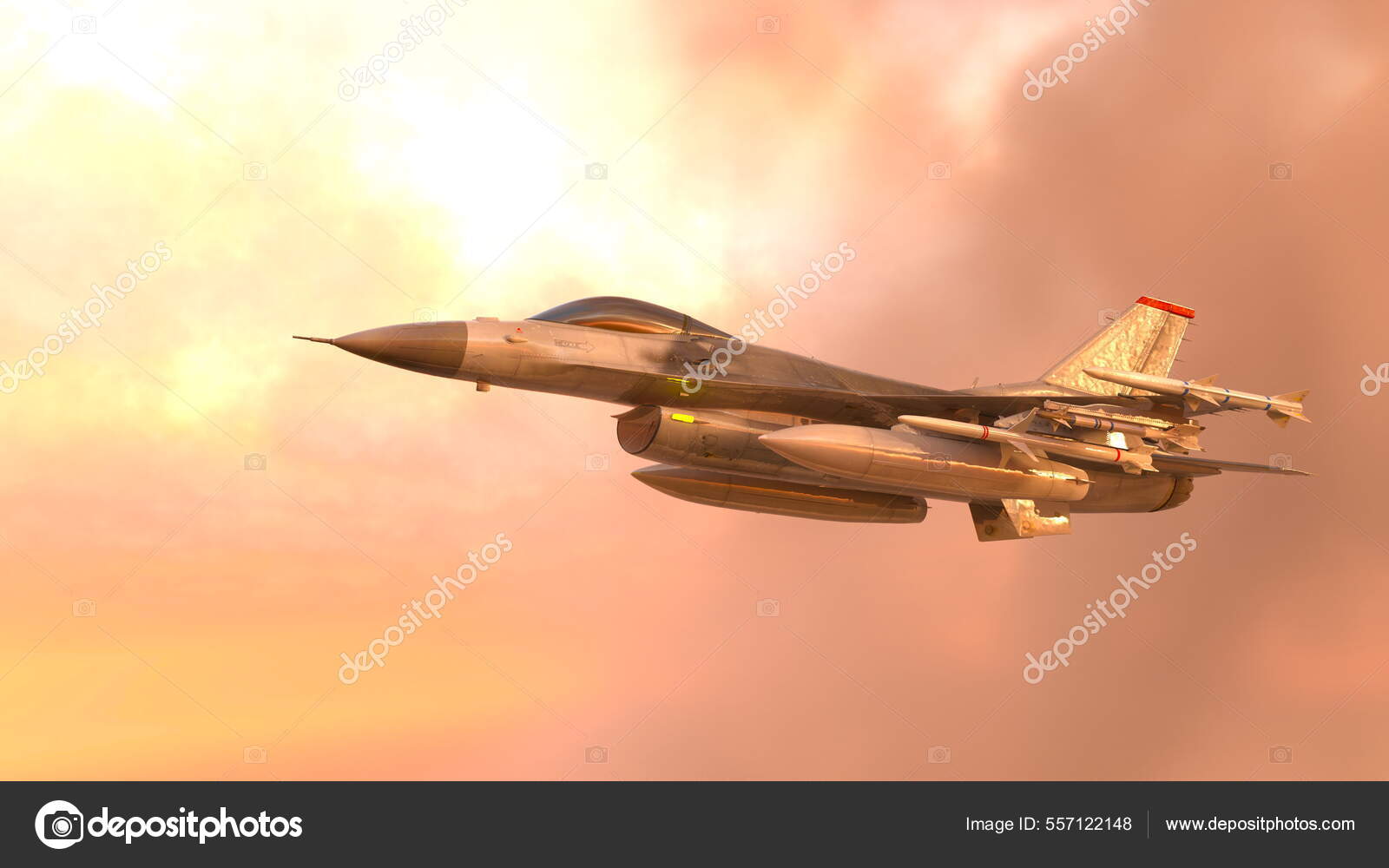 Rendering Fighter — Stock Photo © TsuneoMP #557122148