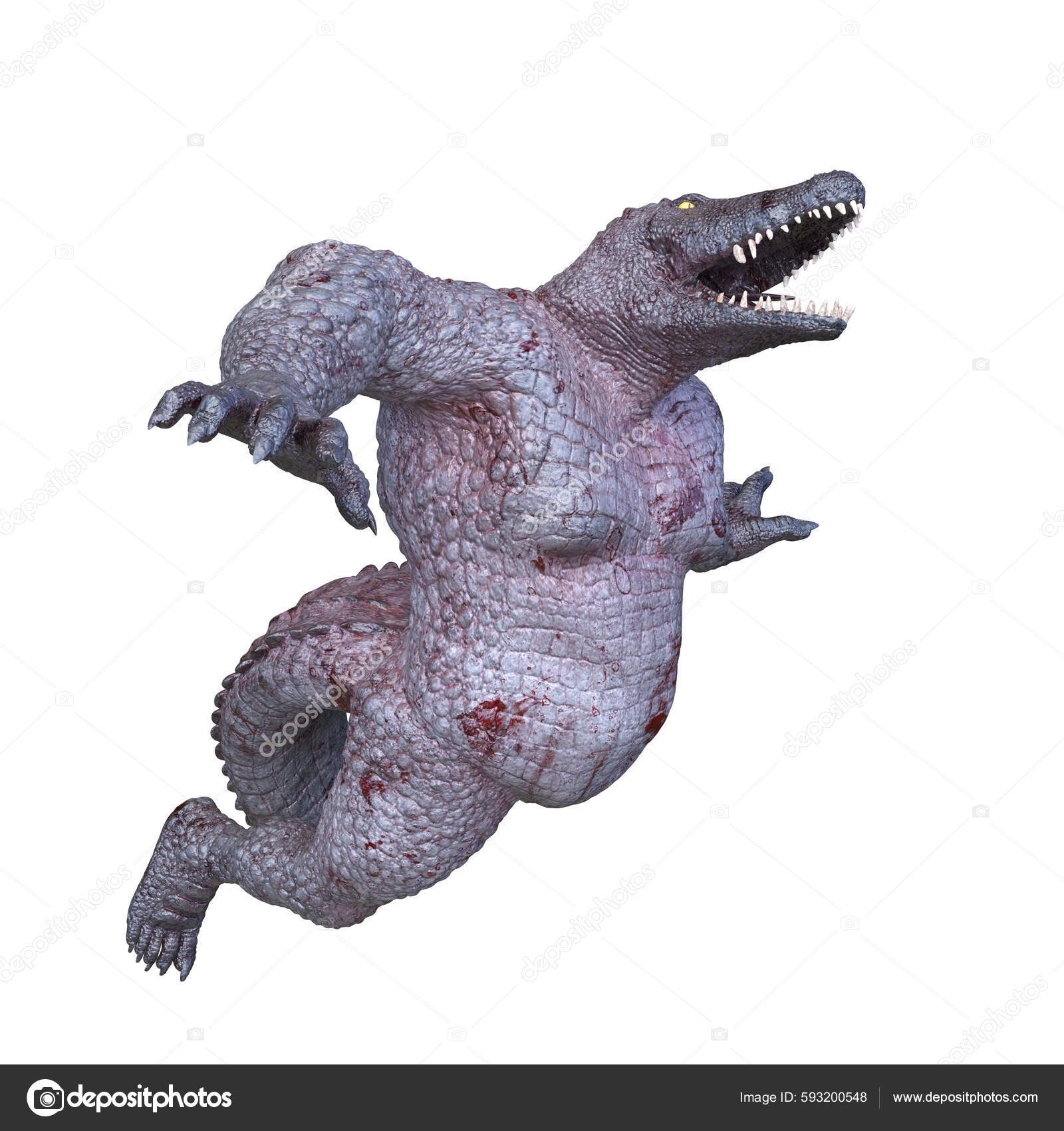 Rendering Monster Alligator — Stock Photo © TsuneoMP #593200548