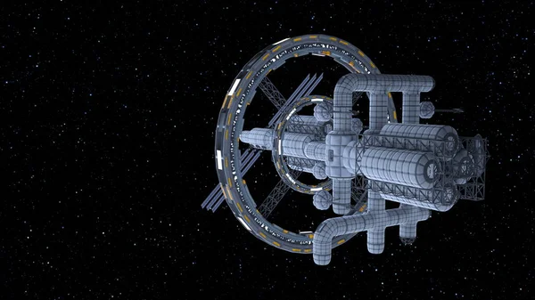 Sci Fi Space Station Layout