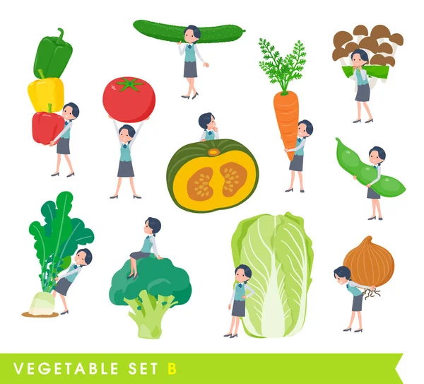 Many Vegetables Sky Vertical Size Vector Art Easy Edit Stock Vector by ...