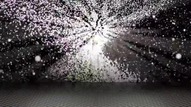 Beam Light Flickered Continuously Shadow Hit Ground — Stock Video ...