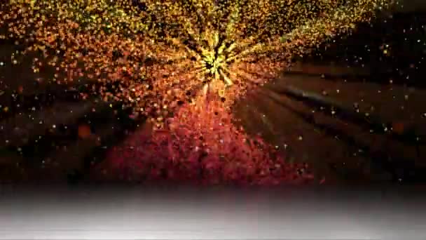 Beam Light Flickered Continuously Shadow Hit Ground — Stock Video ...