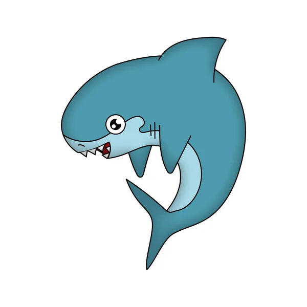 Mean Shark Cartoon Images