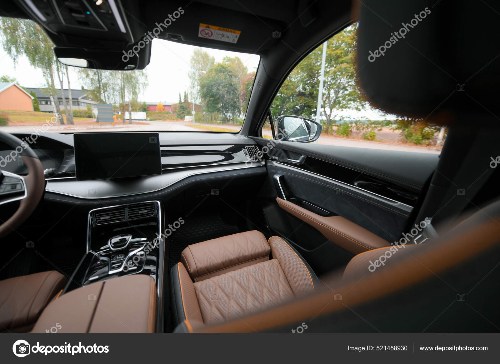 Tonsberg Norway September 2021 Black Byd Tang New Suv Electric — Stock ...