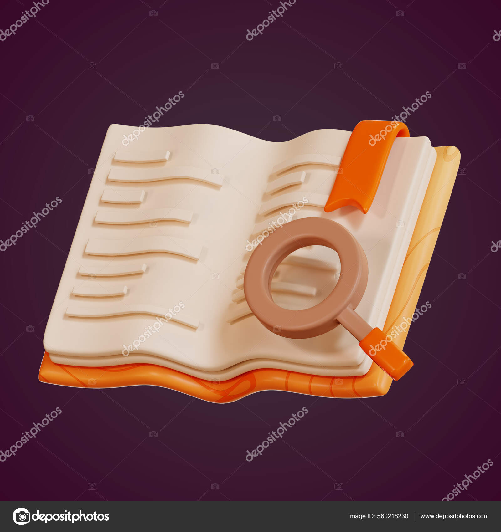 School Education Searching Book Cartoon Icon Set Isolated Background ...