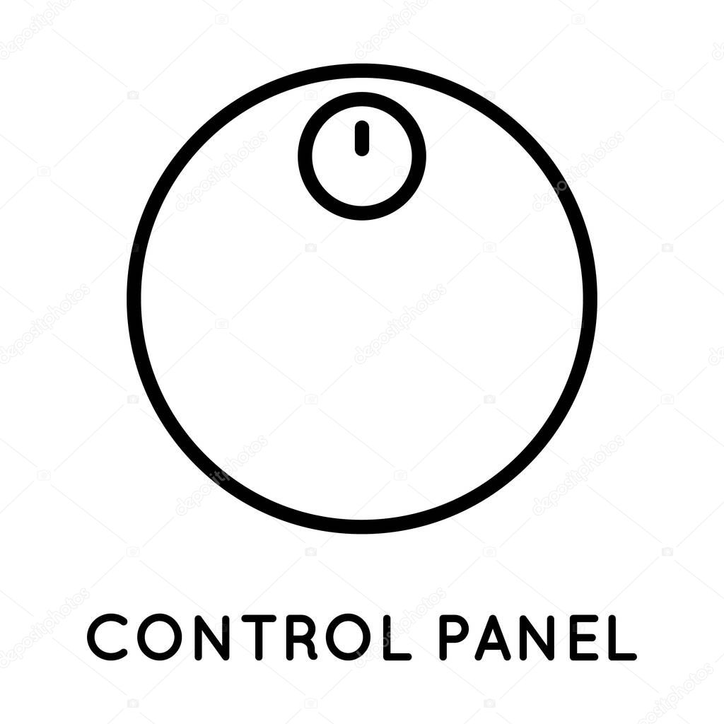 Icono del selector, controlador del panel de control. Icono vectorial ...
