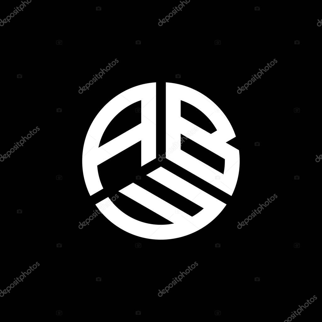 Diseño del logotipo de la letra ABW sobre fondo blanco. ABW iniciales ...